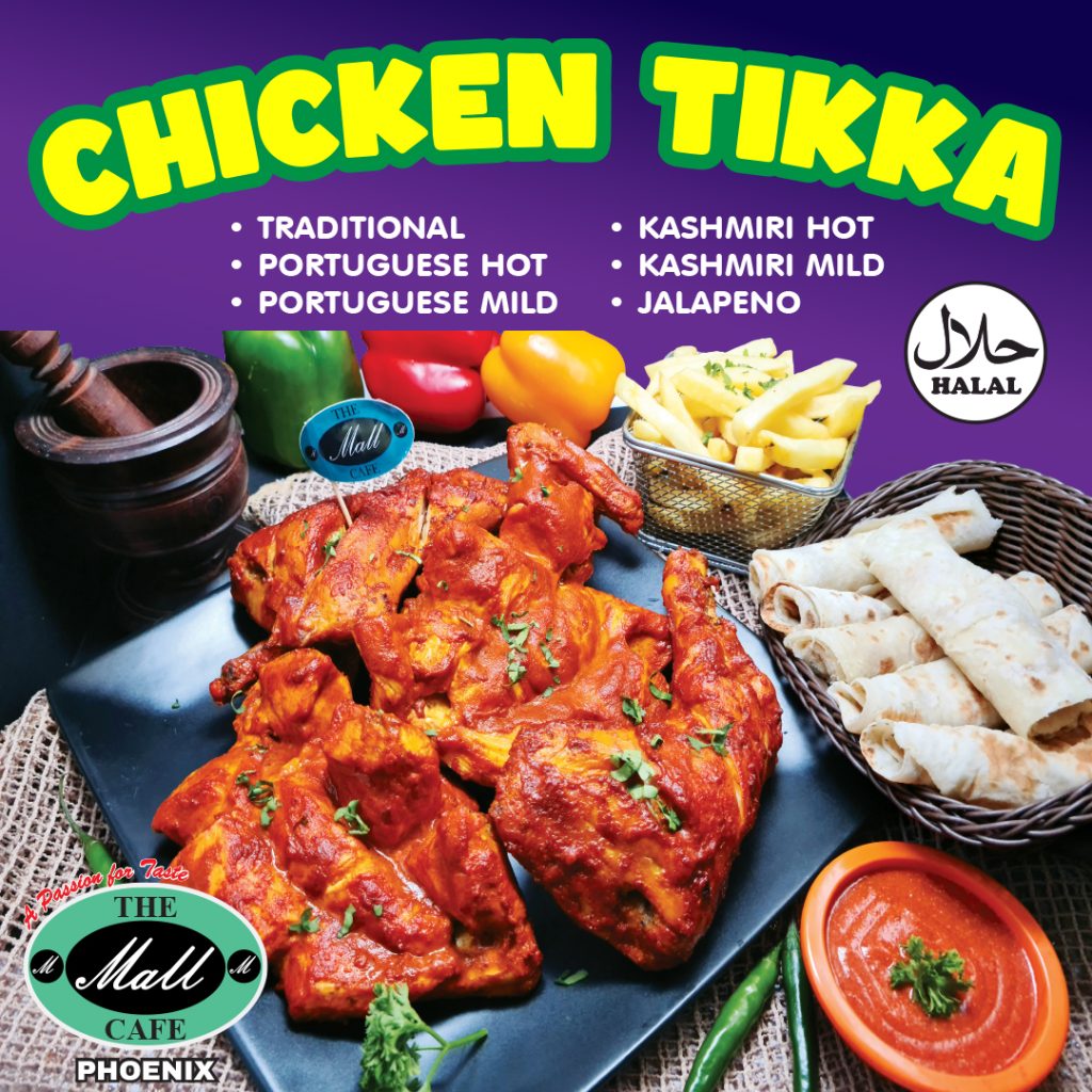 Menu - The Mall Cafe Phoenix